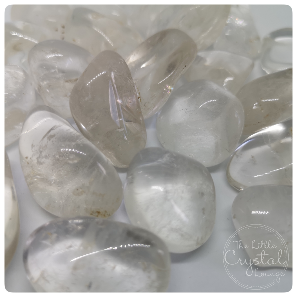 Clear Quartz Tumbled Crystal - The Little Crystal Lounge