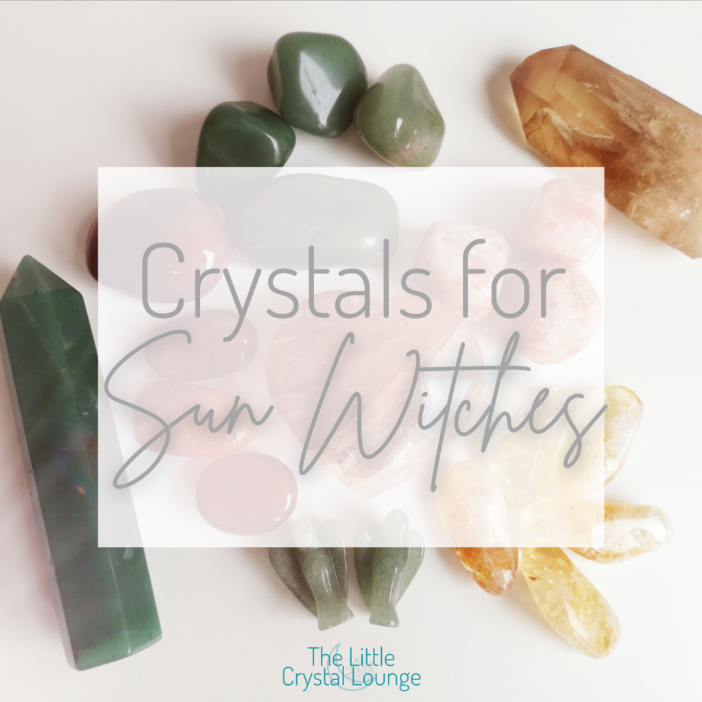 My Top 5 Crystals for Sun / Solar Witches - The Little Crystal Lounge