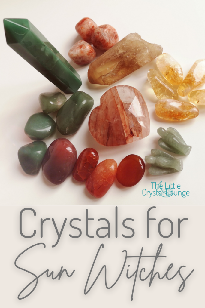 My Top 5 Crystals for Sun / Solar Witches - The Little Crystal Lounge