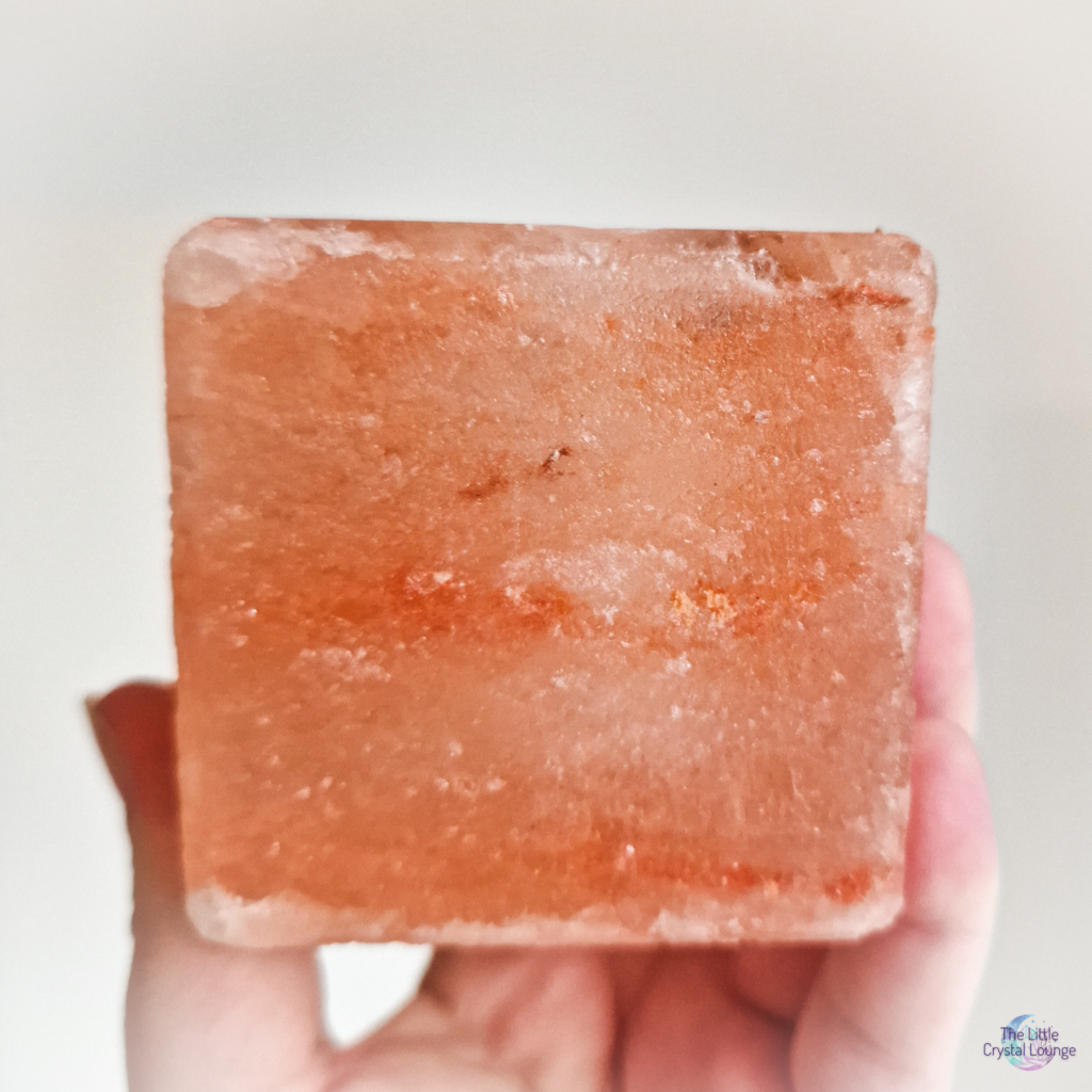 Himalayan Salt Cube Candle Holder - The Little Crystal Lounge